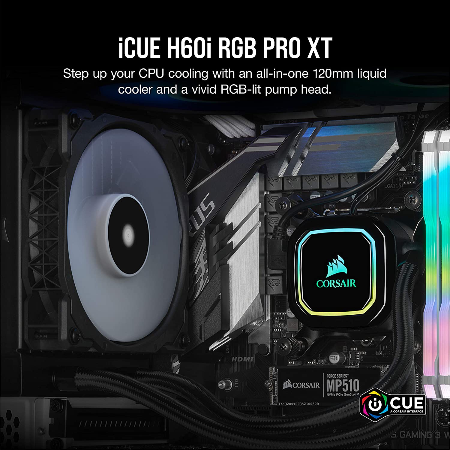 CORSAIR iCUE H60i RGB PRO XT; CW-9060049-WW - IMEL - Najveća domaća online trgovina IT opreme